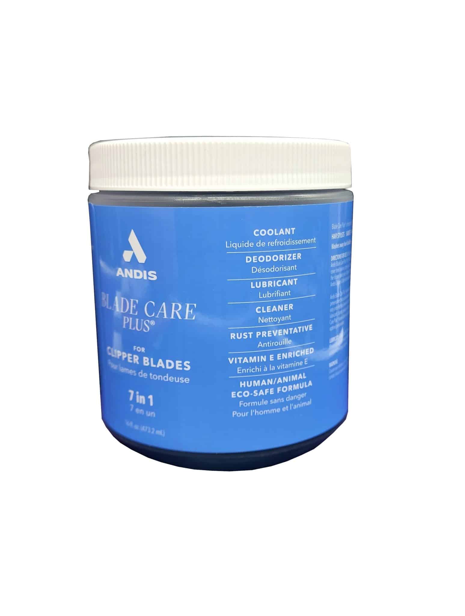 Andis Blade Care Plus 7 in 1 Dip Jar (16 oz) - Barber Supplies