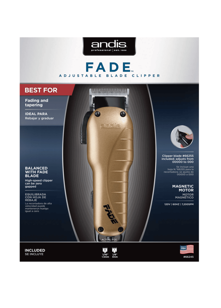 Andis Fade Clipper #66245 - Barber supplies, Barber Depot