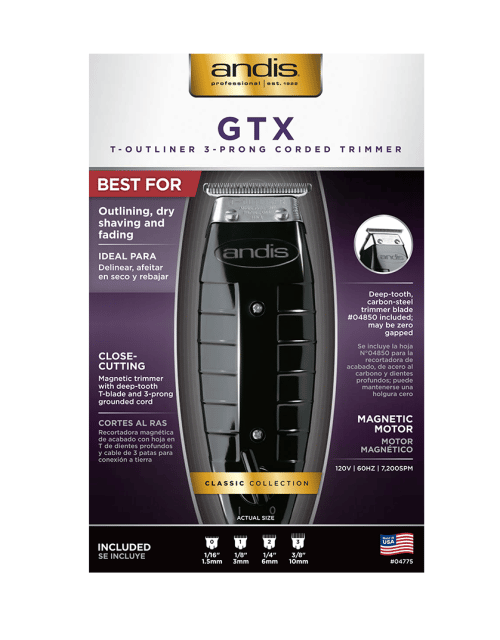 Andis Trimmers - Hair Trimmers - Barber Supplies - Barber Depot