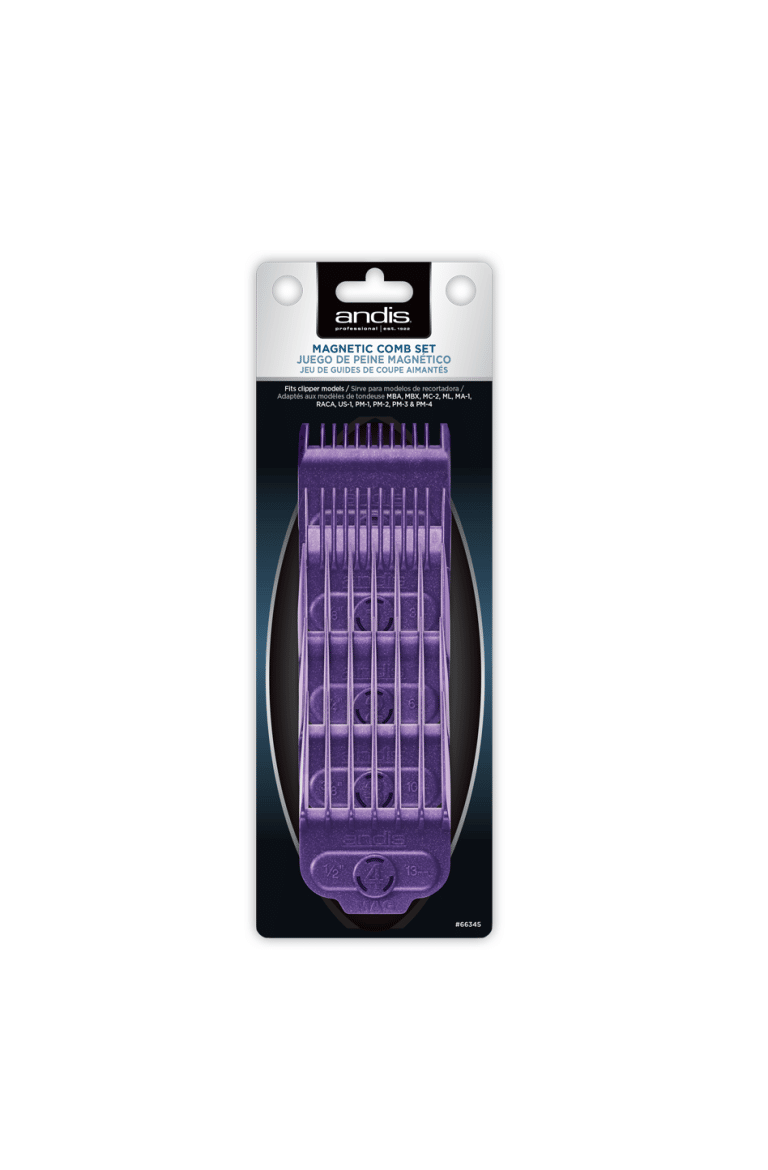 Andis Master Single Magnetic Comb Set - Small #66345- Barber Supplies