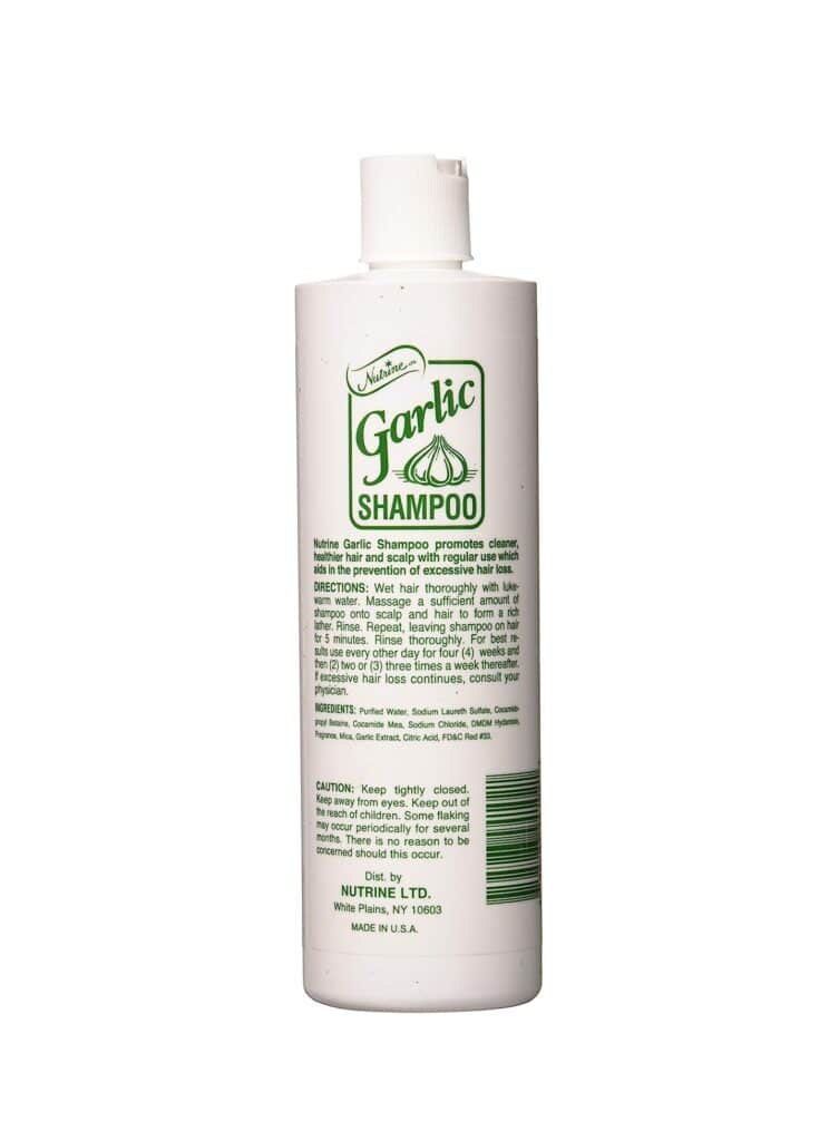 Nutrine Garlic Shampoo Unscented 20 oz - barber supplies, Barber Depot