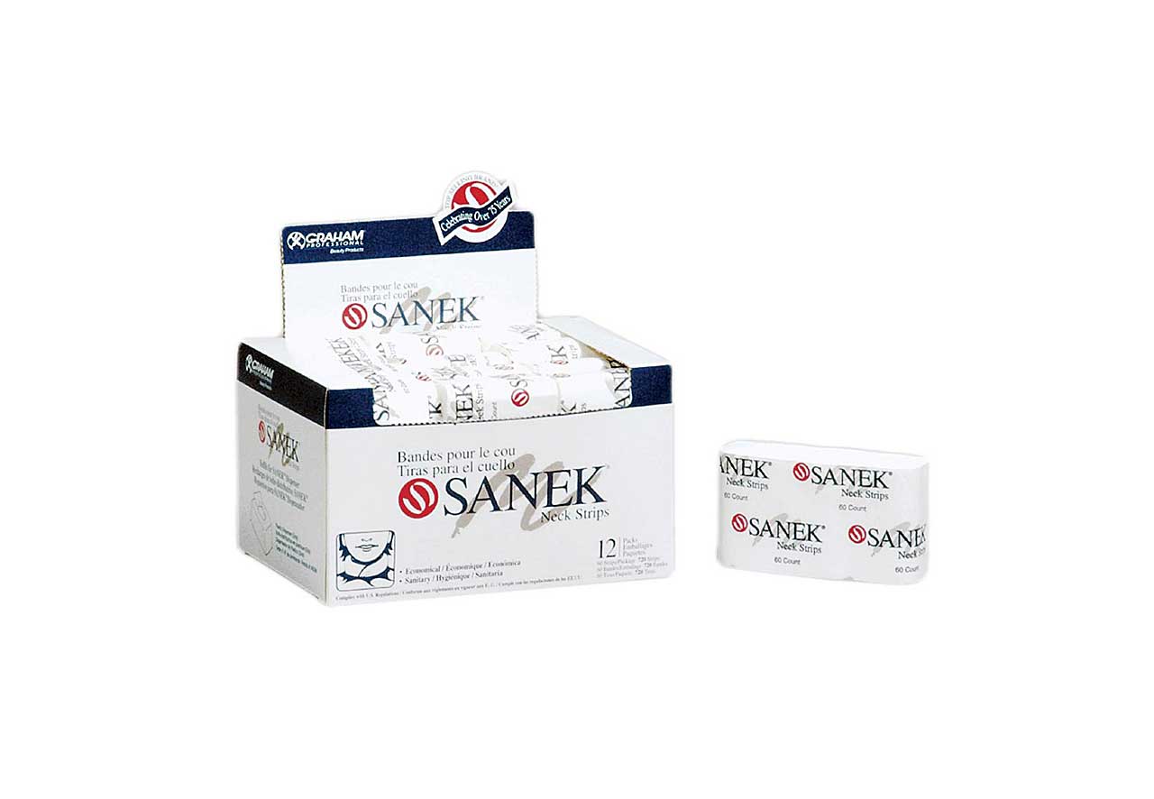 Graham Sanek Neck Strips - Barber supplies