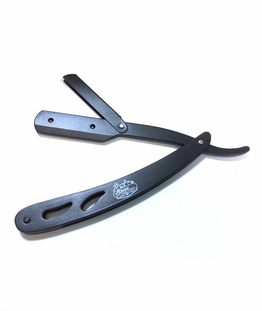 Shaving Factory Metal Straight Razor - Barber Depot - Barber Supply