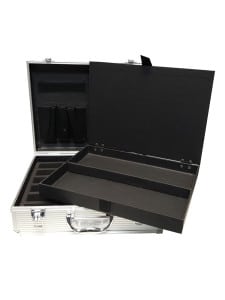 Vincent Barber Master Case Small Silver - Barber Depot - Barber Supply