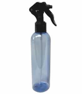 Black Micro Spray Bottle Blue- Barber supplies, Barber Depot