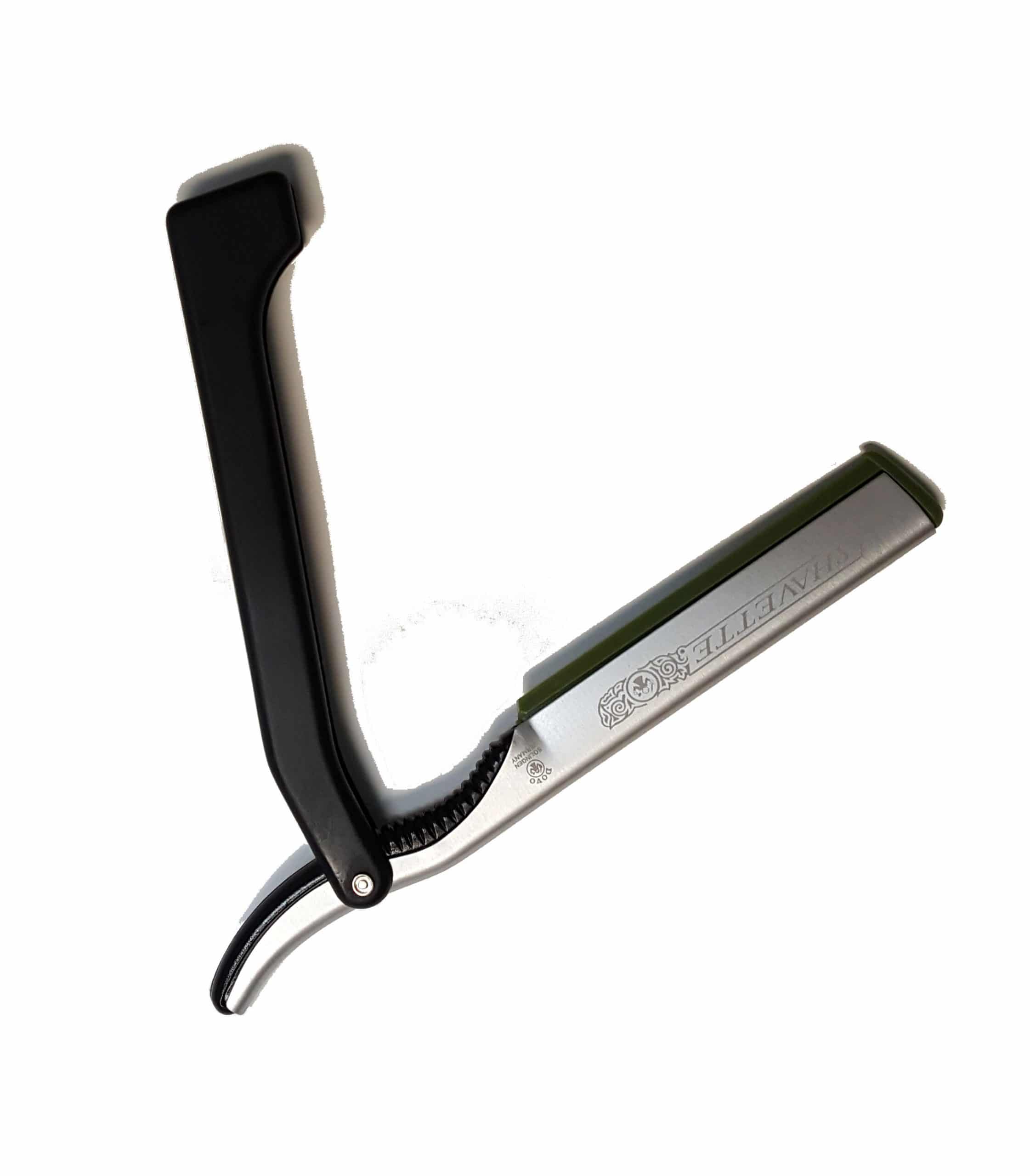 Dovo Shavette Razor Black Handle - Barber Depot