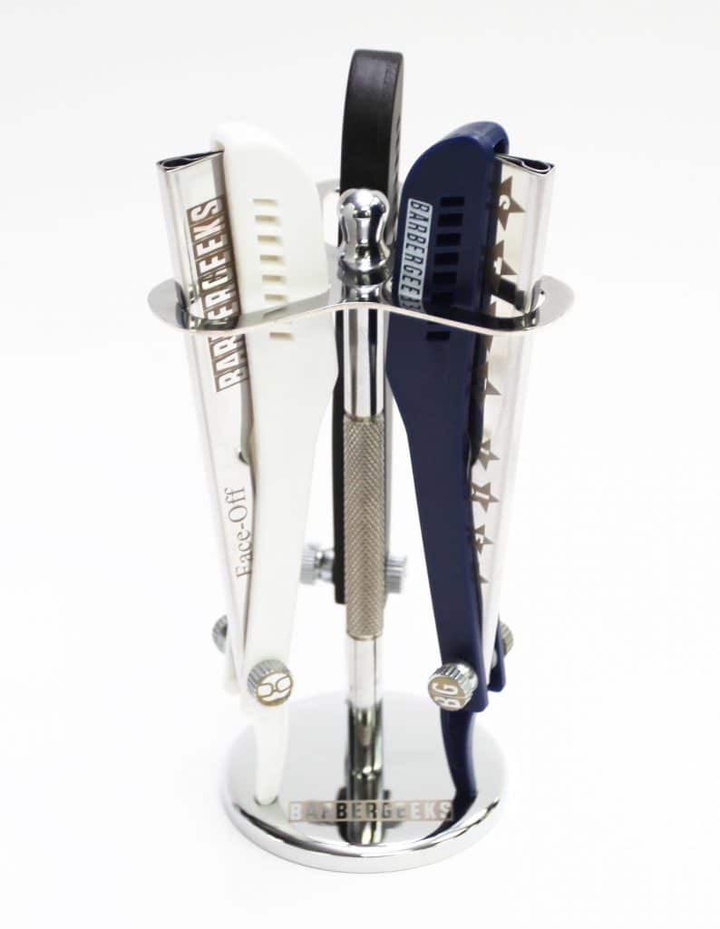 Barber Geeks 3 Piece Razor Holder - Barber Depot - Barber Supply