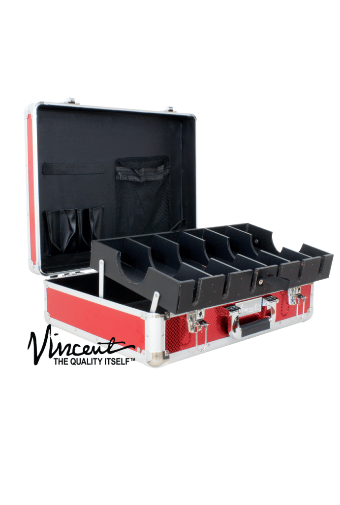 Vincent Barber Master Case Large Red - Barber Depot - Barber Supply