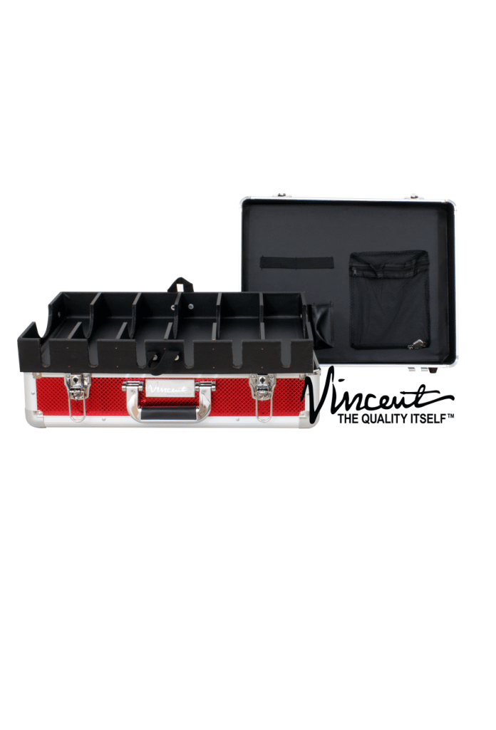 Vincent Barber Master Case Large Red - Barber Depot - Barber Supply