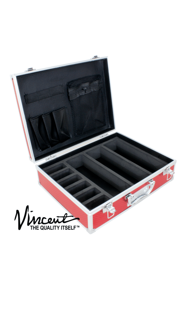 Vincent Barber Master Case Small Red - Barber Depot - Barber Supply