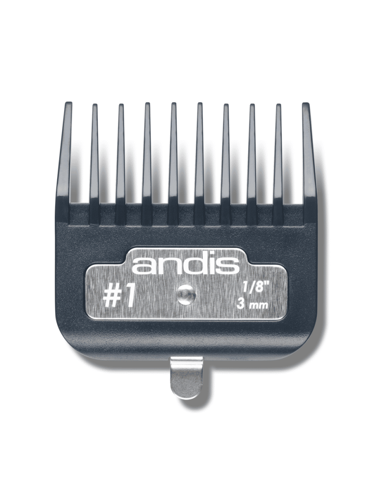 Andis Master Premium Metal Clip Comb (Size #1) #33665 - Barber Depot - Barber Supply