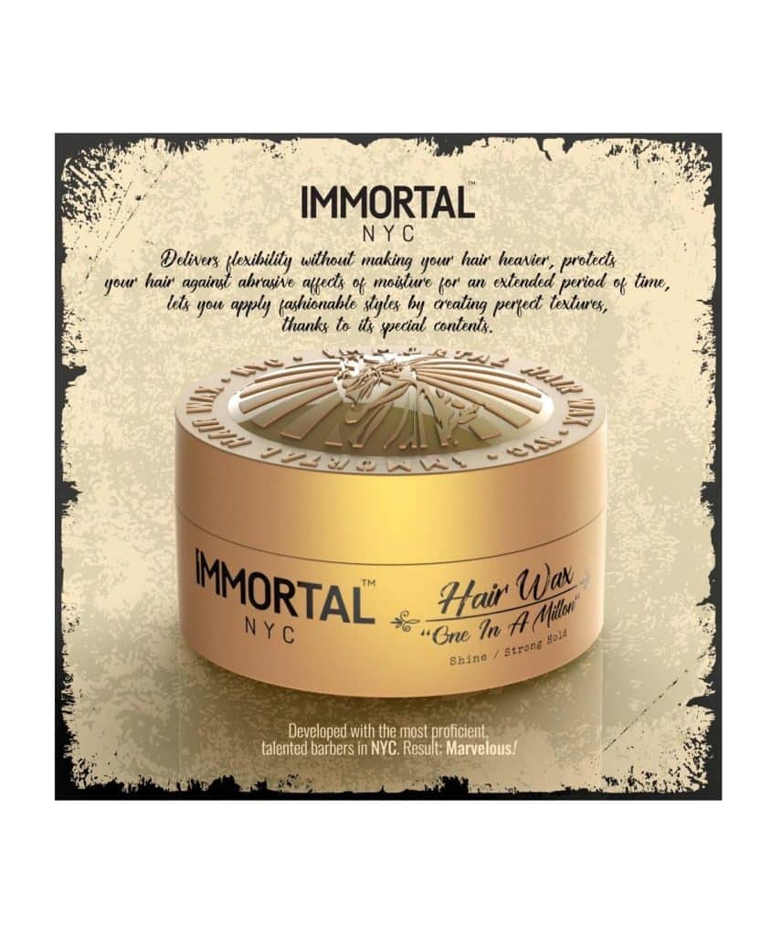 Immortal NYC One in a Million Hair Wax - Barber Depot - Barber Supply