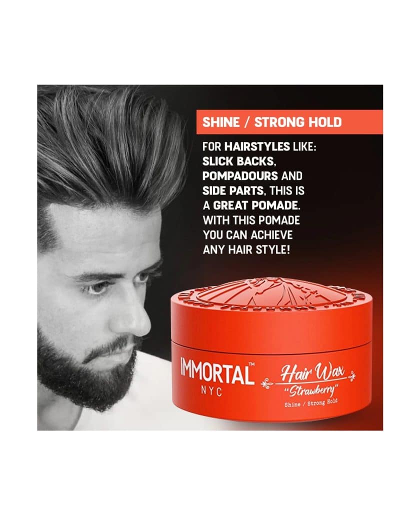 Immortal NYC Strawberry Hair Wax - Barber Depot - Barber Supply