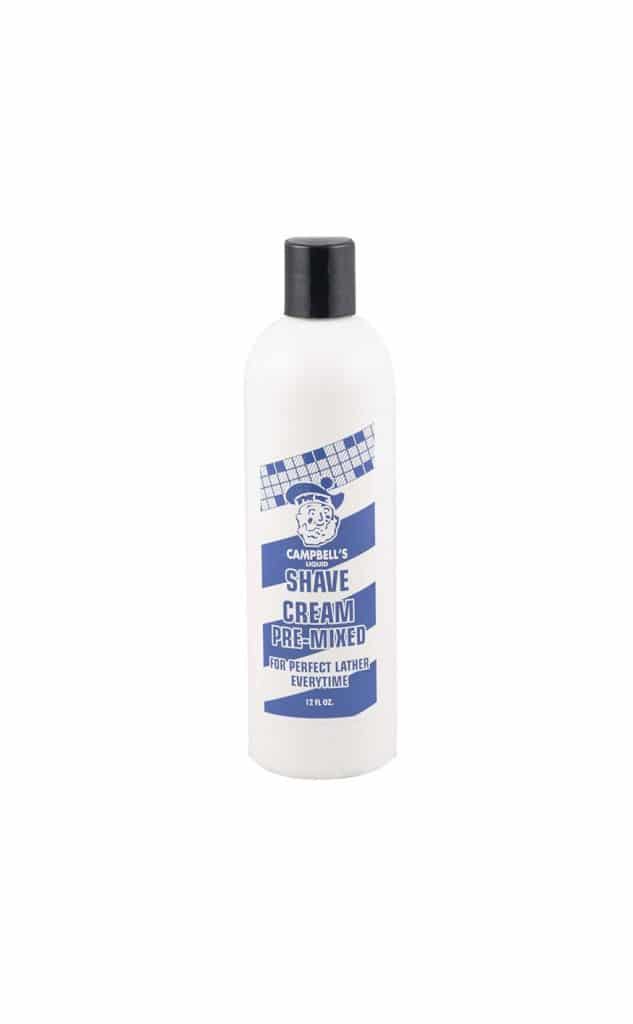 Campbells Liquid Shave Cream Pre-Mixed 12oz - Barber Depot - Barber Supply
