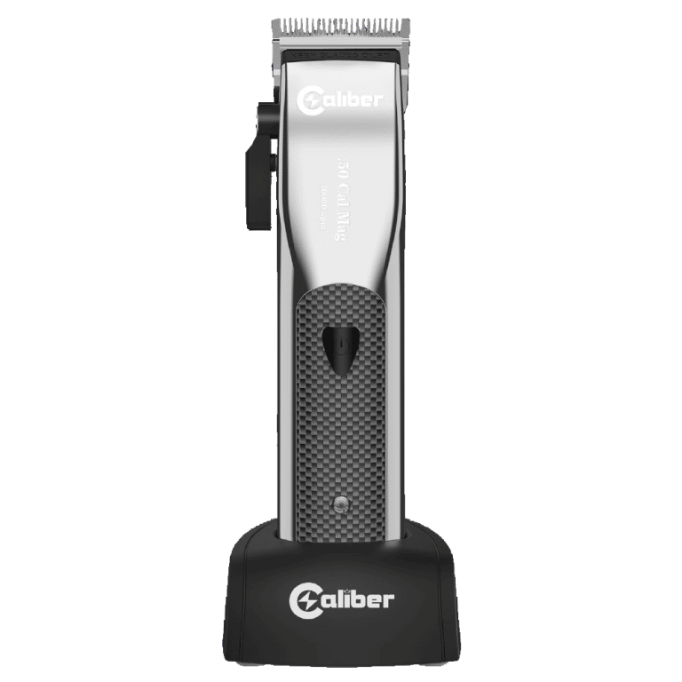 Caliber Pro .50 Cal Mag Magnetic Cordless Clipper - Silver - Barber ...