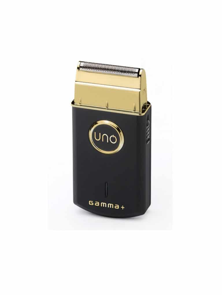 Gamma+ Uno Single Foil Shaver - Black - Barber Depot - Barber Supply