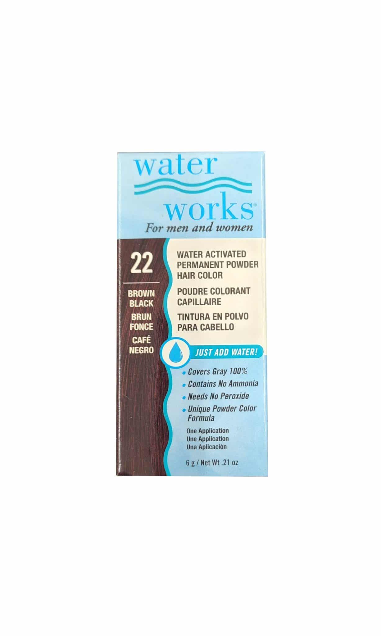 Water Works Permanent Powder Hair Color - Barber Depot - Barber Supply
