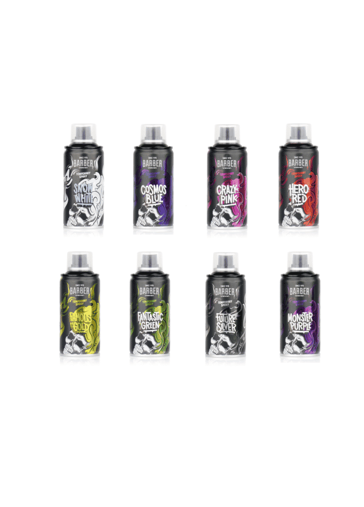 Barber Temporary Hair Color Spray 150ml by Marmara - Barber Depot ...