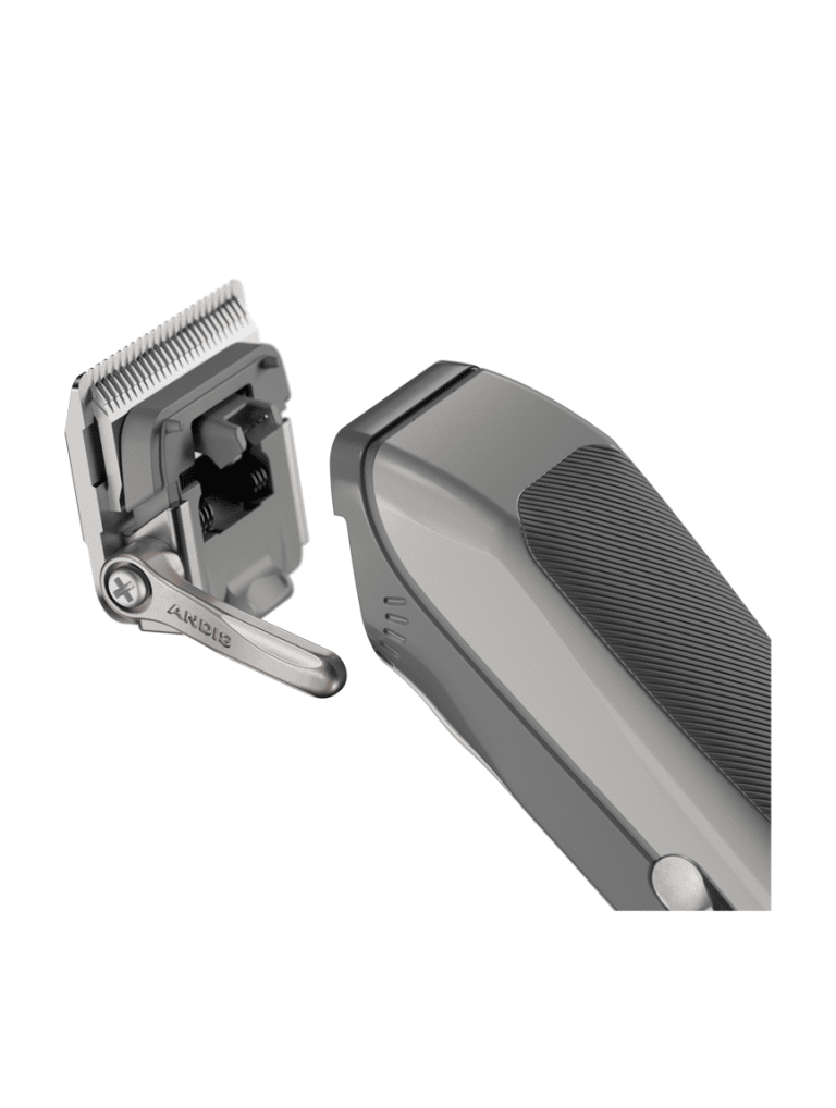 Andis reVITE Cordless Clipper Silver #86100 - Barber Depot - Barber Supply