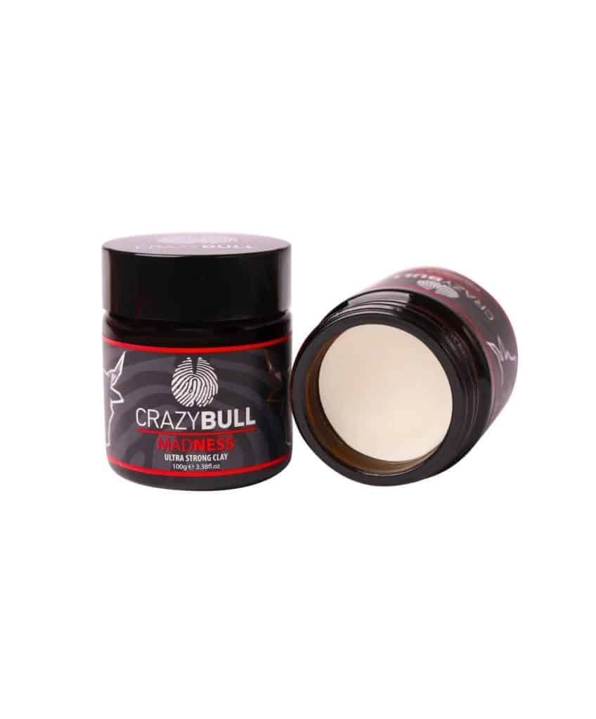 Crazy Bull Madness Ultra Strong Clay 100g - Barber Depot - Barber Supply