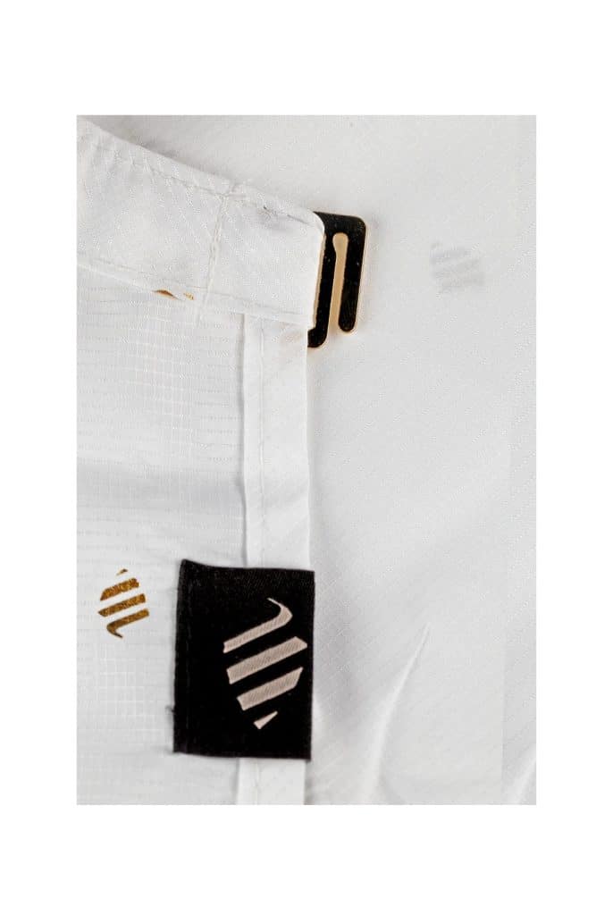 Barber Strong Barber Cape - Gold Metallic Shield - Barber Depot ...