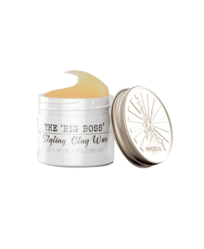 Immortal NYC - The "Big Boss" Styling Clay Wax - Barber Depot - Barber ...