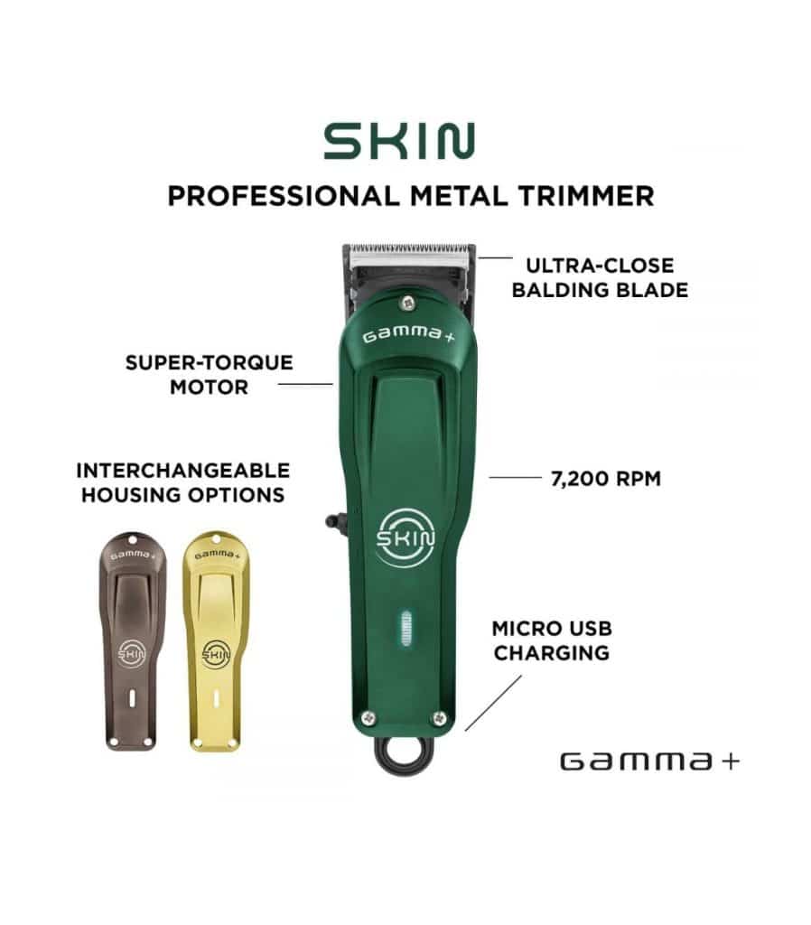 Gamma Skin Clipper #GP603GR - Barber Depot - Barber Supply