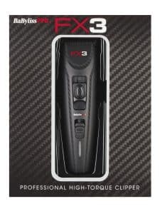 BabylissPro FX3 Clipper Black - #FXX3CB - Barber Depot - Barber Supply