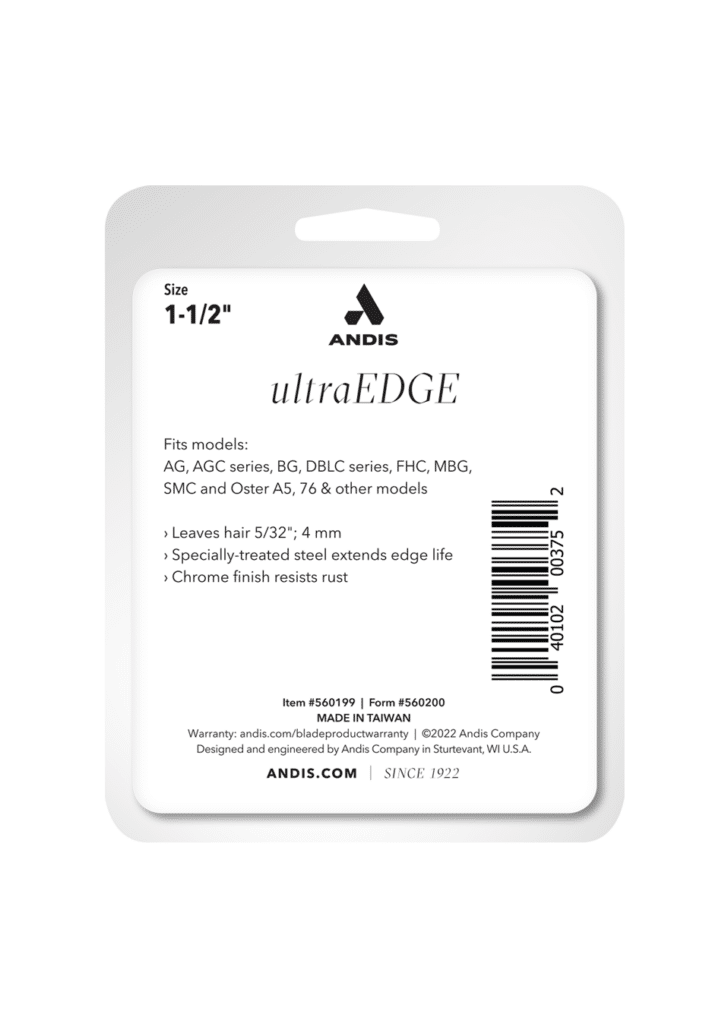 Andis UltraEdge Detachable Blade, Size 1-1.5-64077