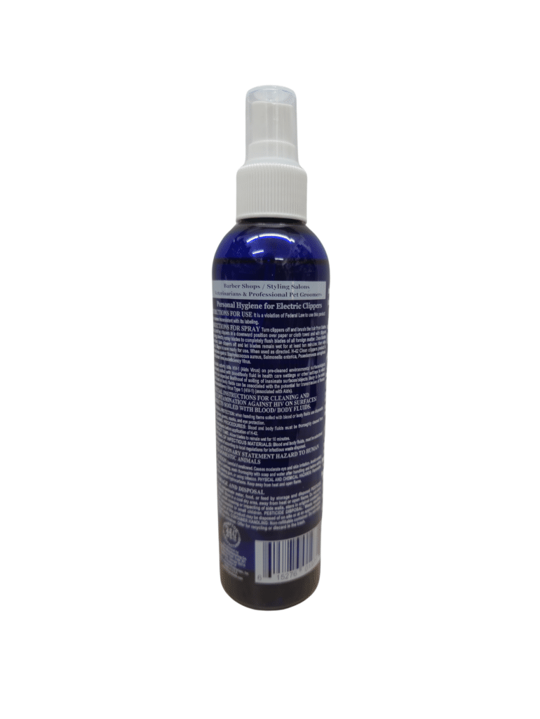H-42 Virucidal Clean Clipper Spray 16oz - Barber Supplies
